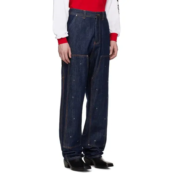 KUSIKOHC High-waisted Straight-leg Jeans