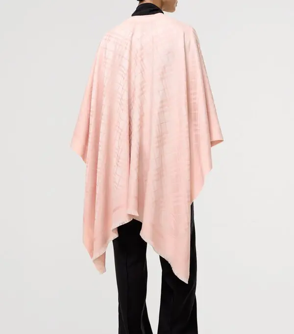 Burberry Wool-cashmere Cape