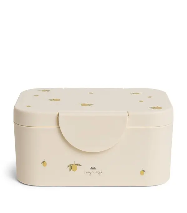 KONGES SLOJD Lemon Print Lunch Box - Yellow