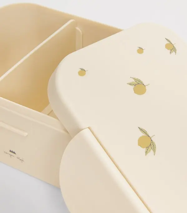 KONGES SLOJD Lemon Print Lunch Box