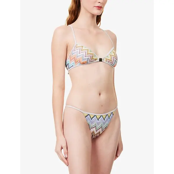 Missoni Zig-zag Pattern Bikini Set