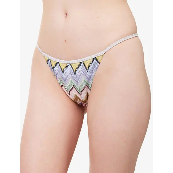 Missoni Zig-zag Pattern Bikini Set