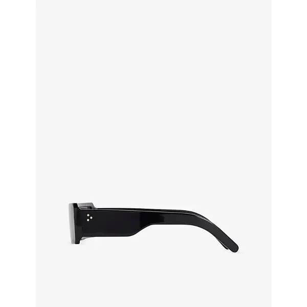 Rick Owens Gethshades Rectangular-frame Acetate Sunglasses