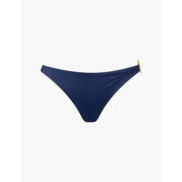 AWAY THAT DAY Cabo Verde Bikini Bottoms - French Navy