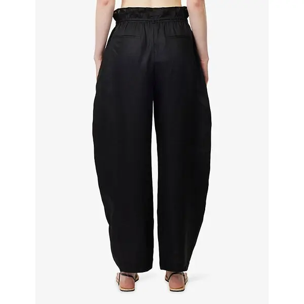 Dissh Blaise Paperbag Linen Trousers