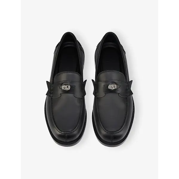 CHRISTIAN LOUBOUTIN Plato Leather Loafers