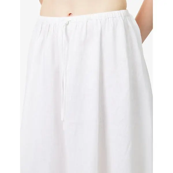 Dissh Ravello High-rise Cotton Midi Skirt