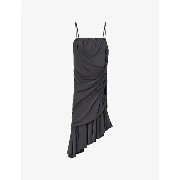 ALLSAINTS Sophia Sleeveless Stretch-woven Mini Dress - Grey