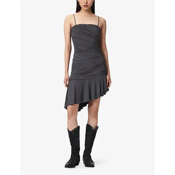 ALLSAINTS Sophia Sleeveless Stretch-woven Mini Dress
