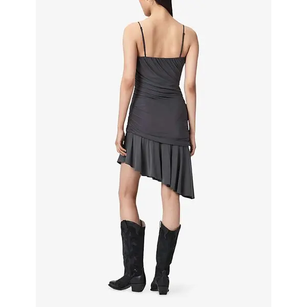 ALLSAINTS Sophia Sleeveless Stretch-woven Mini Dress