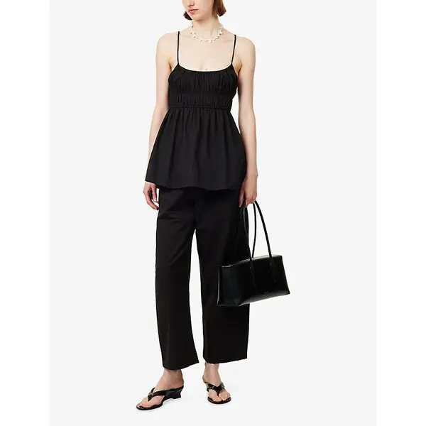 Dissh Zahara Ruched Cotton Top