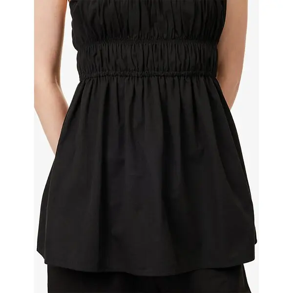 Dissh Zahara Ruched Cotton Top
