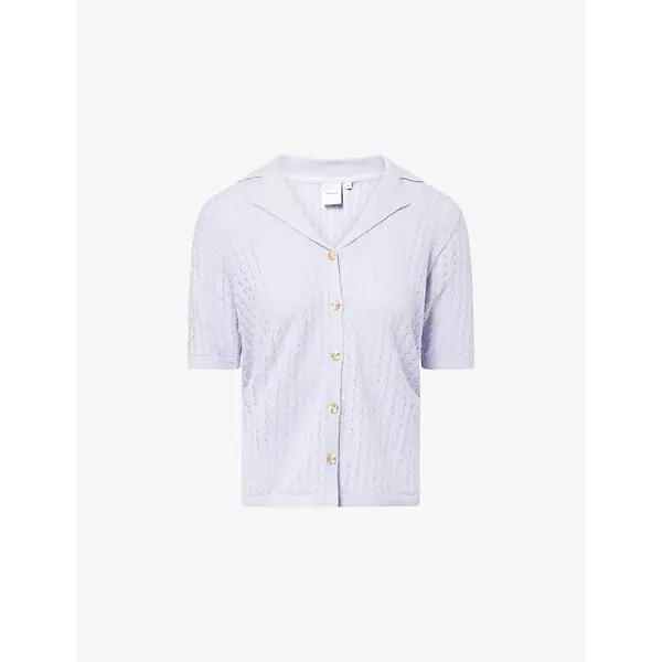 Varley Madelene Cotton-knit Shirt