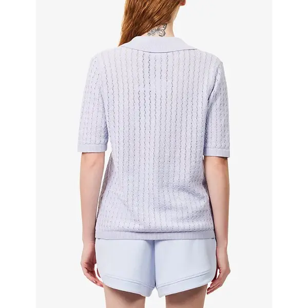 Varley Madelene Cotton-knit Shirt