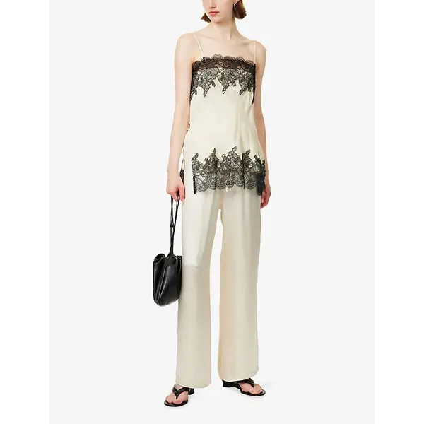 Dissh Mina Lace Woven Top