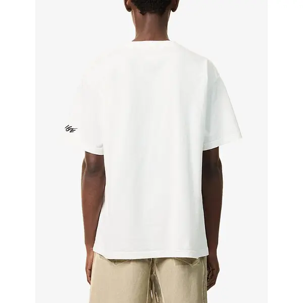AWGE Airbrush Graphic-print Cotton-jersey T-shirt
