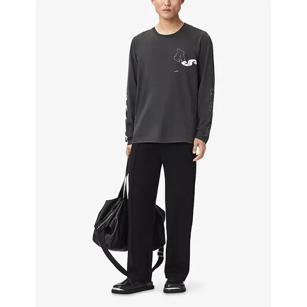ALLSAINTS Harris Straight-leg Jersey Jogging Bottoms