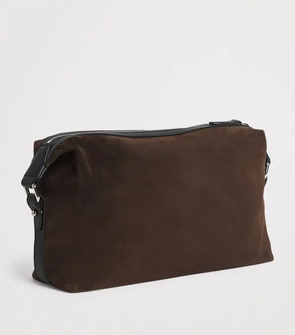 Brioni Cotton Canvas Via Veneto Pouch