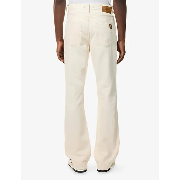 Amiri Straight-leg Flared Denim Jeans