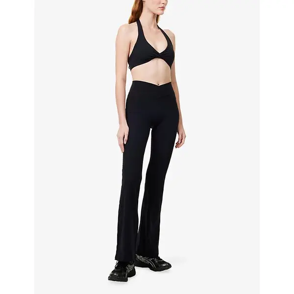 Bo+tee Soft Active V-waist Flared Leggings