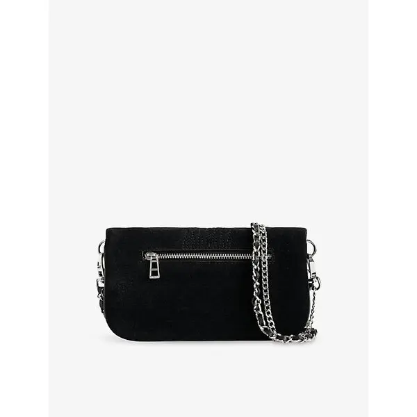 Zadig&Voltaire Rock Nano Mini Suede Western Clutch Bag