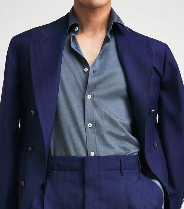 Canali Cotton-lyocell Jersey Shirt
