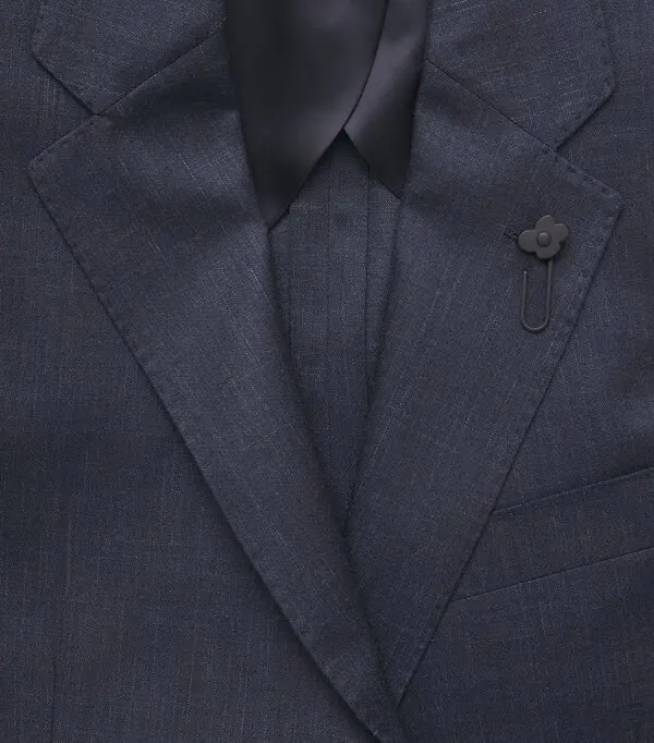 LARDINI Virgin Wool-blend Blazer