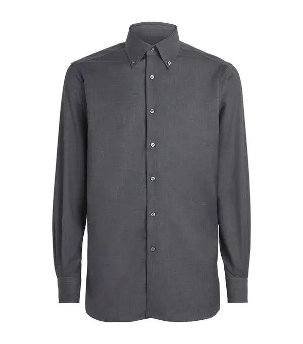 Canali Wool Drawstring Trousers