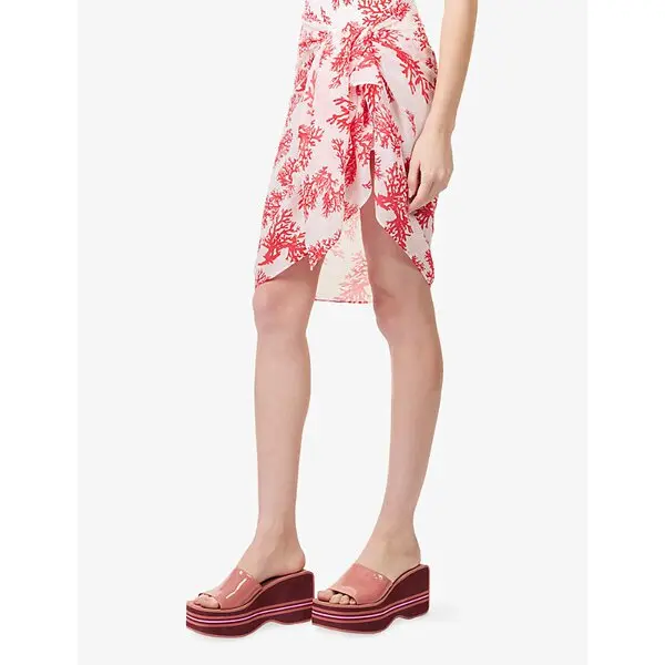Heidi Klein Scala Cotton-silk Sarong