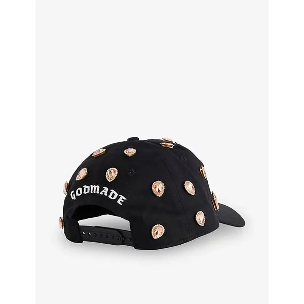 GODMADE Gemstone Adjustable Cotton Cap