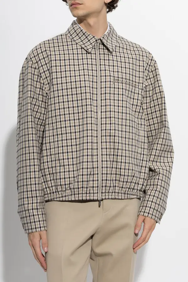 FERRAGAMO Plaid Pattern Jacket