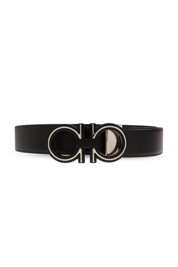 FERRAGAMO Double-sided Belt - Black