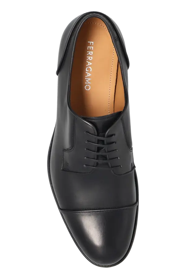 FERRAGAMO Scott" Leather Shoes