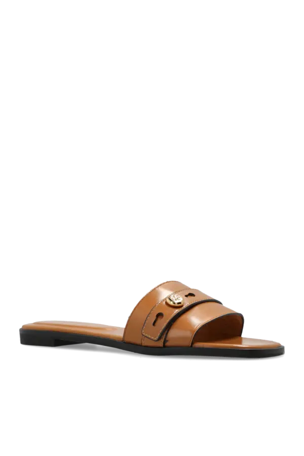 Tory Burch Romy' Leather Slides