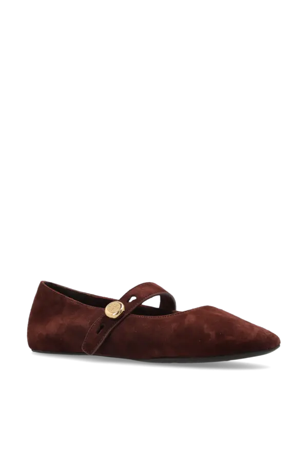 Tory Burch Suede Ballet Flats
