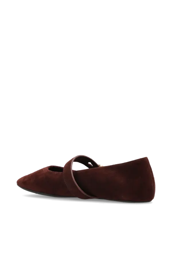 Tory Burch Suede Ballet Flats