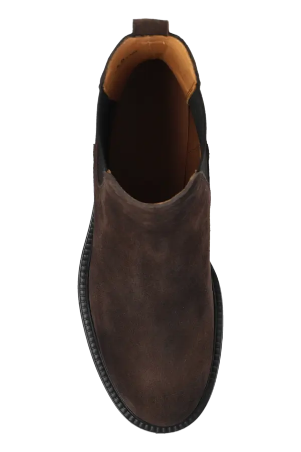 TOD’S Suede Heeled Ankle Boots