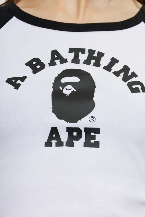 A BATHING APE T-shirt With Logo