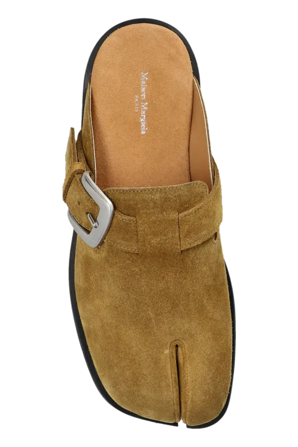 MAISON MARGIELA Suede Mules With ‘tabi’ Cutout