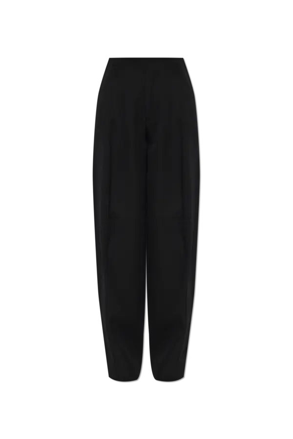 Victoria Beckham Wool Trousers With Pleats