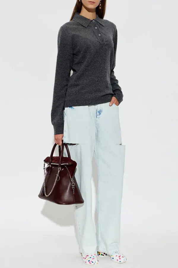 MAISON MARGIELA Heeled Ankle Boots With ‘tabi’ Cut-out