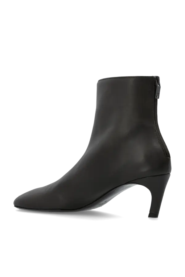 TOTEME Leather Heeled Ankle Boots