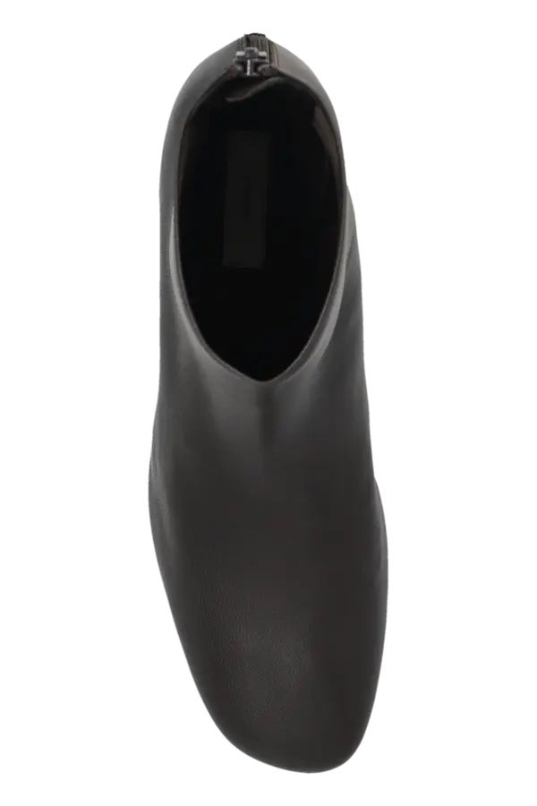 TOTEME Leather Heeled Ankle Boots