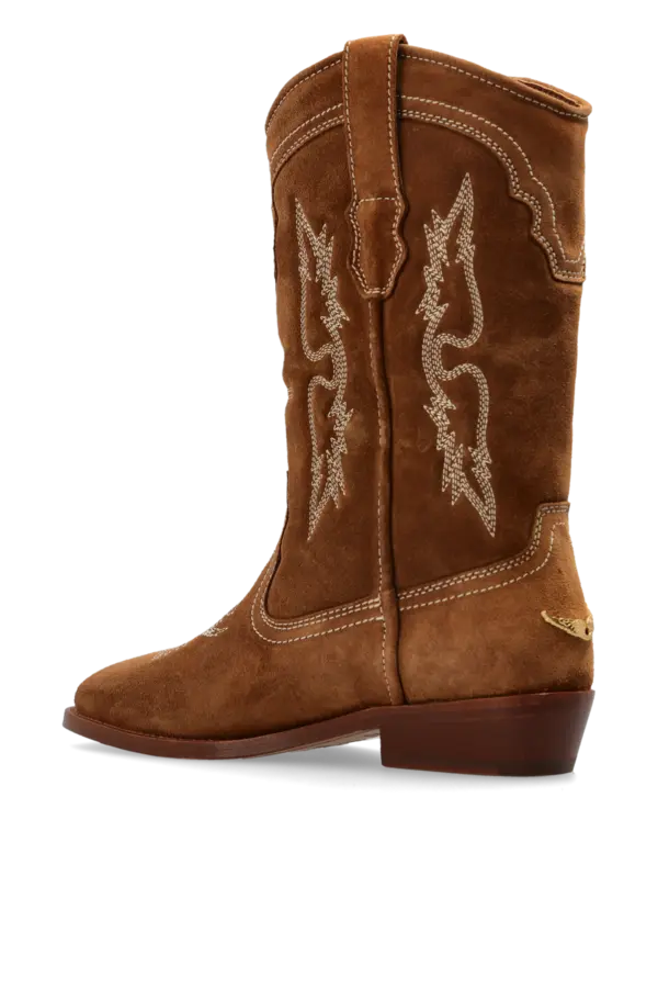 Zadig&Voltaire Tex Western" Ankle Boots