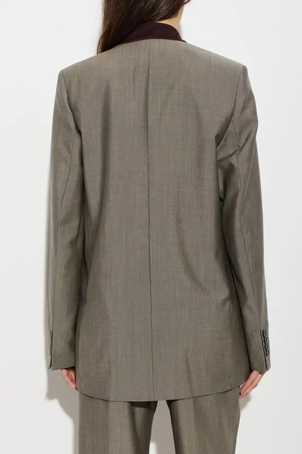 Victoria Beckham Double-breasted Wool Blazer