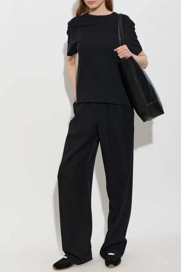 TOTEME T-shirt With Embroidered Logo