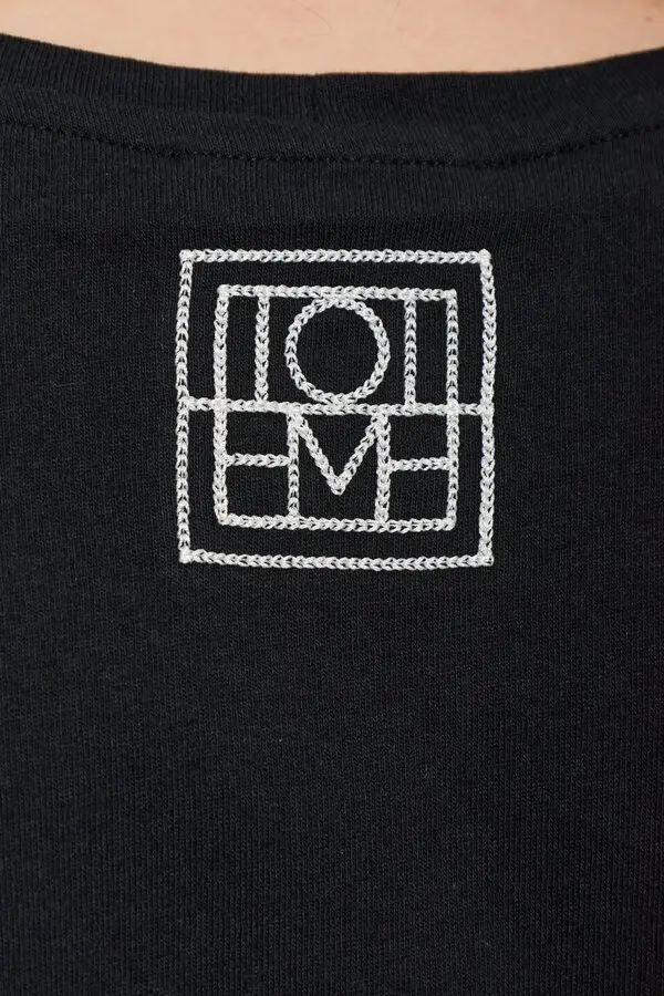 TOTEME T-shirt With Embroidered Logo
