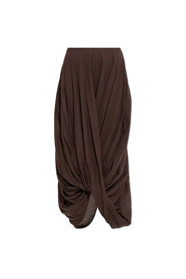 TOTEME Loose-fit Skirt - Brown