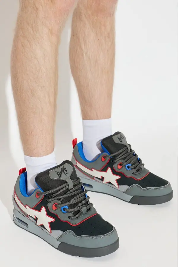 A BATHING APE Sports Shoes With Logo