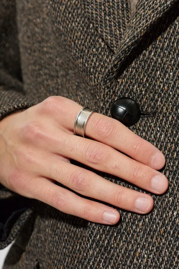 MAISON MARGIELA Ring With Engraved Logo